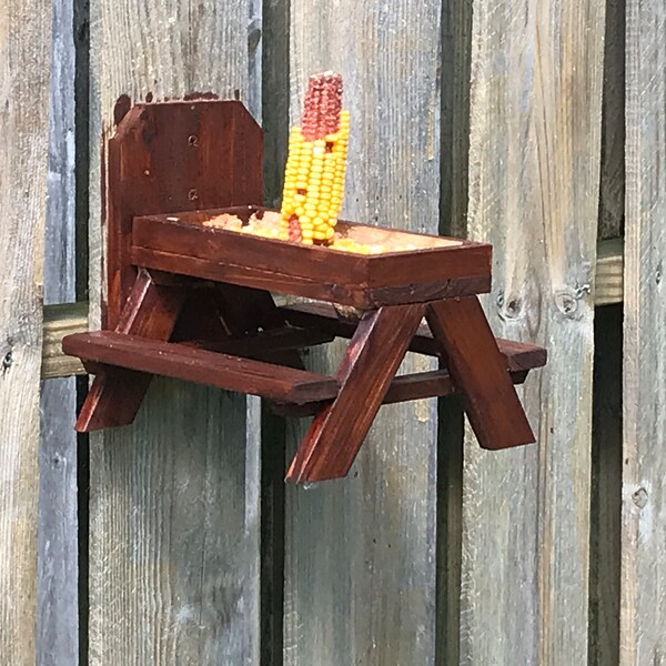 Cat Table, Elevated Feeder, Kitten Table, Picnic Table, Pet Feeder, Pet ...