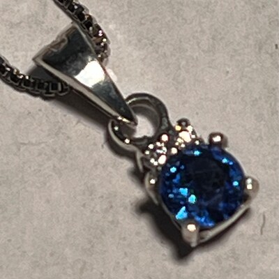 Star Sapphire Ring Sterling Silver 925 Blue Star Sapphire Ring Silver ...