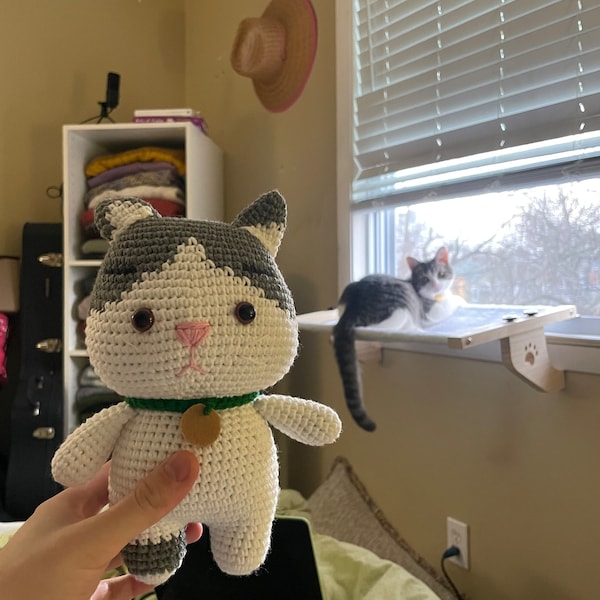 Custom Cat Plush, Custom Stuffed Cat, Cat Stuffed Animal, Custom ...