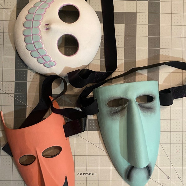 Oogie Boogie Kids Mask, DIY Resin Kit (WE Pay USA Tariff Fees for You ...