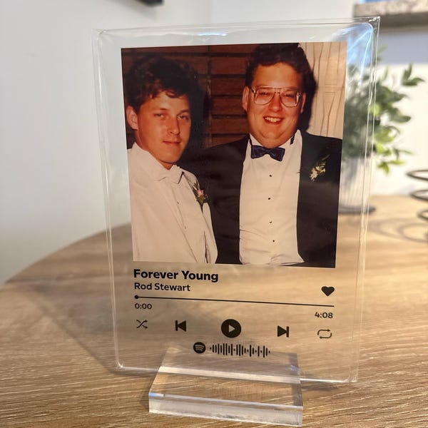 Music Plaques, Personalized Plaque, Photo Plaque, Music Photo Frame ...