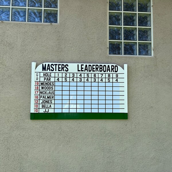 16”x32” | Medium Chalkboard Baseball Scoreboard With Chalk Tray - Etsy