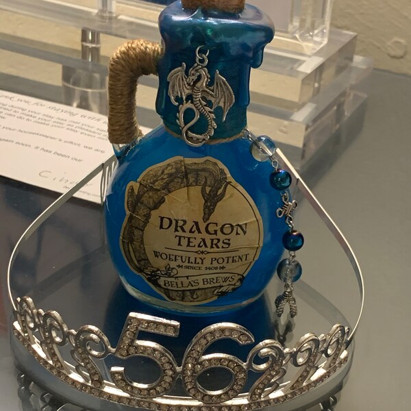 Custom Potion With Label Design, Personalized Gift, Pick Your Colors ...