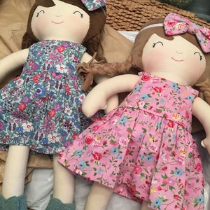 Handmade Rag Doll Design Your Own Doll Custom 40cm 16 - Etsy