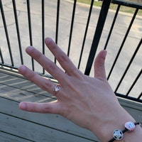 Rosebud Band With Raised Edge in Silver, Made to Order - Etsy