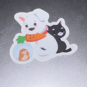 Bolt and Friends Transparent Sticker/ Disney Laptop Stickers/ Cellphone ...