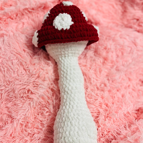 Giant Mushroom Crochet Pattern PDF Jumbo Plush Mushroom Pattern Large ...
