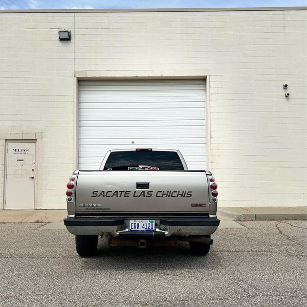 Chevrolet Tailgate Decal - Etsy