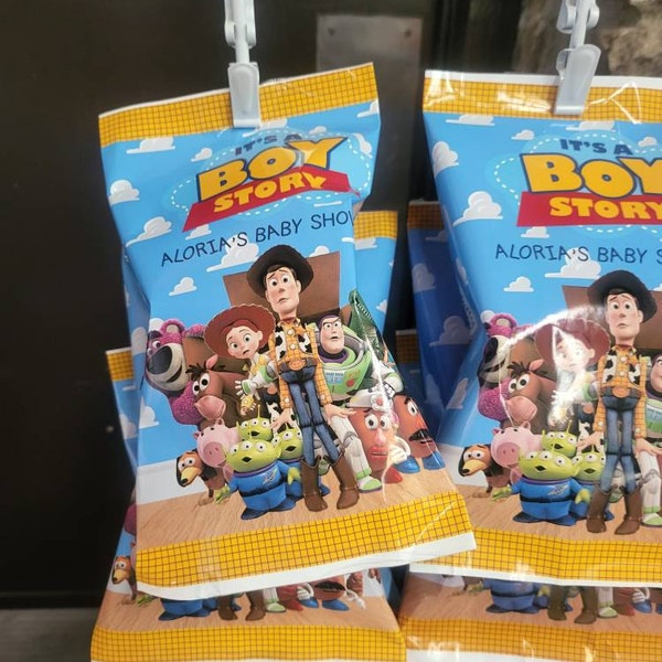 Its a Boy Story Party Favors, Toy Story Baby Shower Party Package, Toy ...
