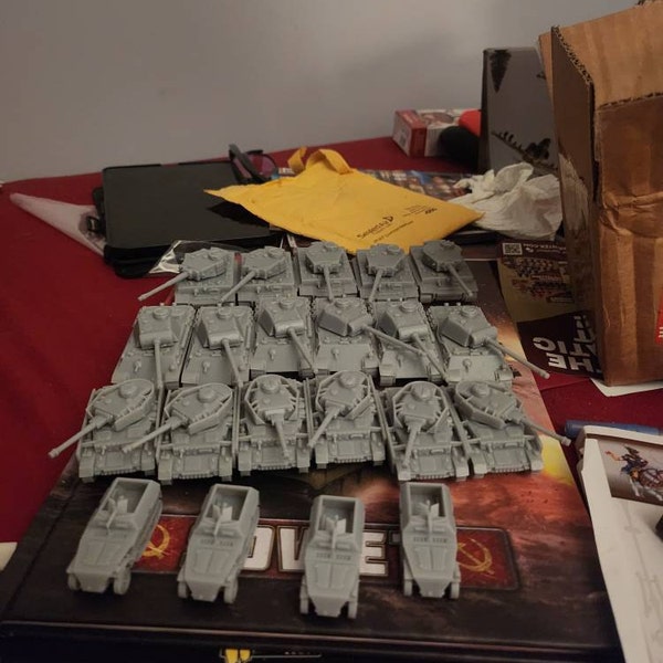 German LARS Multiple Rocket Launcher 1/100 Flames of War Team Yankee - Etsy