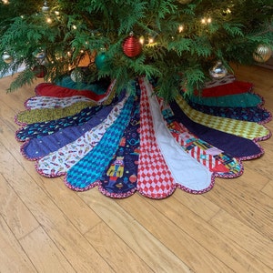 PDF Pattern for Giant Dresden Christmas Tree Skirt - Etsy