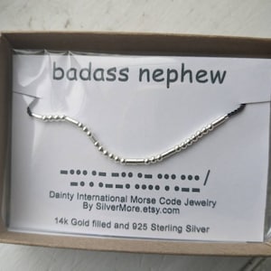 Morse Code Bracelet, Personalized, Adjustable, Secret, Mystery Message ...