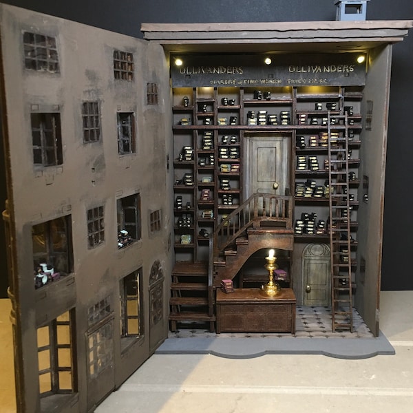 The "magic Wand Shop", Miniature Kit Model, Handmade in the Uk ...