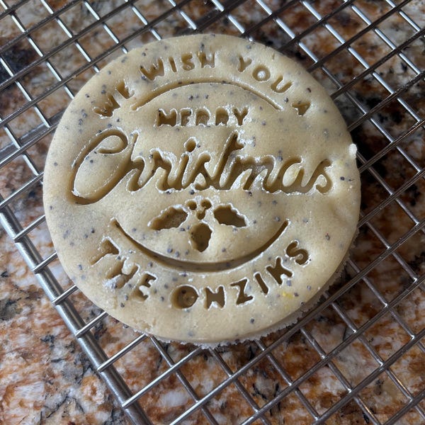 Personalized Cookie Cutter for Christmas, Stamp With Family Name ...
