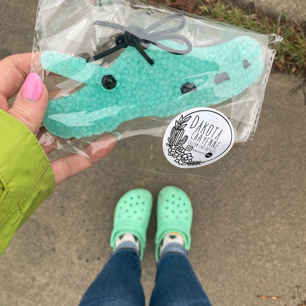 Crocc Logo Car Freshie, Car Freshy, Car Freshener, Custom Car Freshie ...