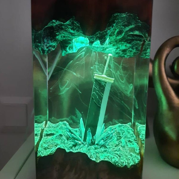 Diorama Resin Epoxy,desk Decor,handcrafted Decor,perfect Gift for Game ...