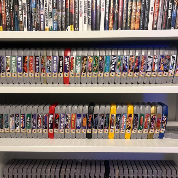 Atari Jaguar Sticker End Labels Set (for All 185 Custom Cartridge Game ...