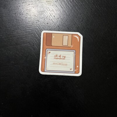 Floppy Disk Sticker Pack 90s Aesthetic Stickers 90s Nostalgia Cute ...