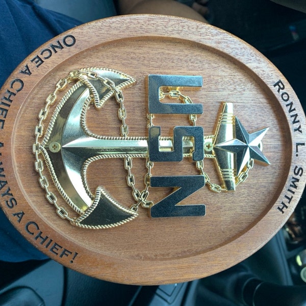 5 Inch Gold and Silver USN Chief Anchors - Etsy