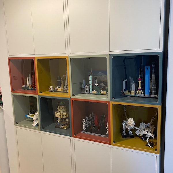 Ikea Kallax Acrylic Glass Panels as Display Case Insert (magnetic ...