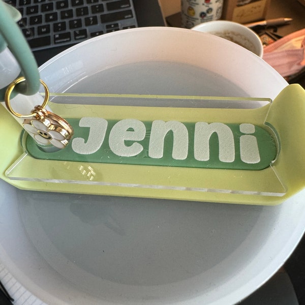 Stanley Name Tag | Acrylic Name Tag | Personalized Name Tag for Stanley ...