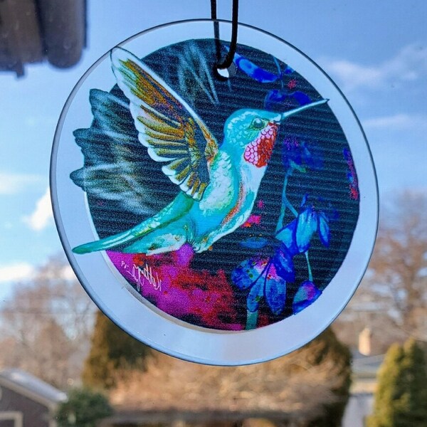 Hummingbird Christmas Tree Ornament - Etsy