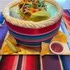 Mexican Serape Stripe Edible Cake Wrap or Donkey Piñata Cake Topper - Etsy