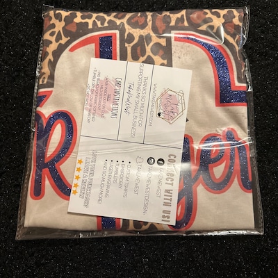 SPORTS BLEACHED TSHIRT / Baseball Leopard Tee/ Leopard - Etsy