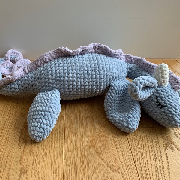 Easy Dragon Pattern , Dragon Pdf - Etsy