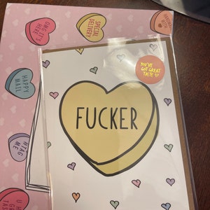 Funny Valentine's Day Card for Boyfriend, Husband, Girlfriend, Wife ...