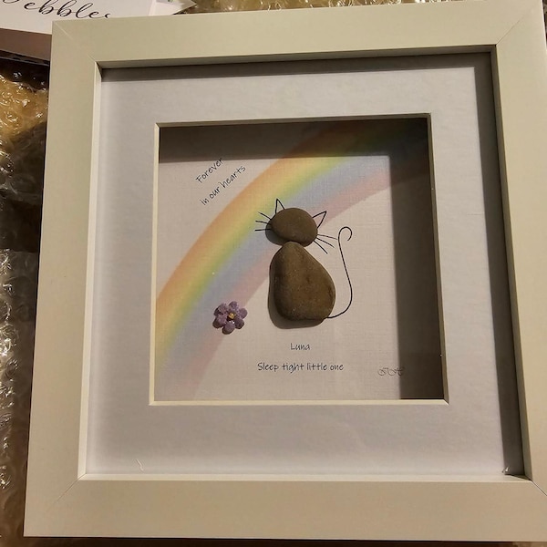 Special Birthday or Milestone Birthday Pebble Picture - Etsy UK