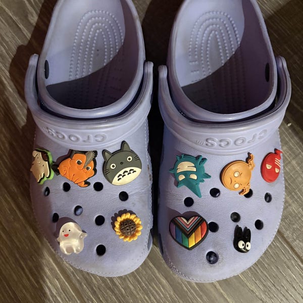 Shoe Charms Set | Cozy Anime Characters | Japanese Kawaii Spirit | Cat ...