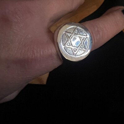 925 Sterling Silver Glass St. Francis Xavier School Ring Size - Etsy