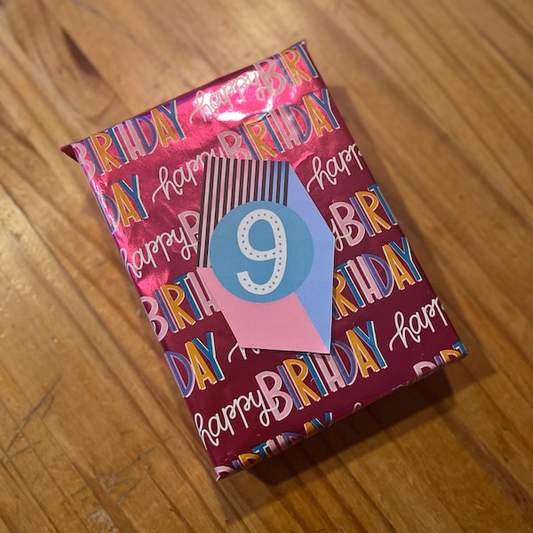 Birthday Countdown Gift Tags | Birthday Countdown Ideas - Gifts for ...