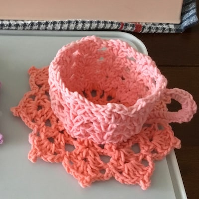Easy Crochet Tea Cup Pattern 331 DIGITAL DOWNLOAD ONLY - Etsy