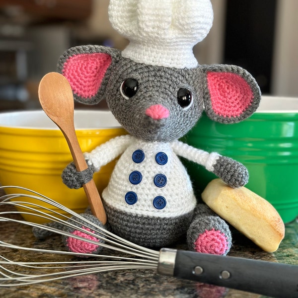 Amigurumi Crochet Pattern - Albert the Mouse (ENGLISH ONLY) - Etsy