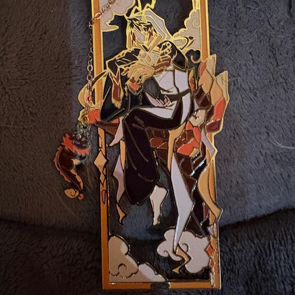 Tarot Card: the Fool LOTM Mr Fool Enamel Bookmark / Charm 11x4cm - Etsy