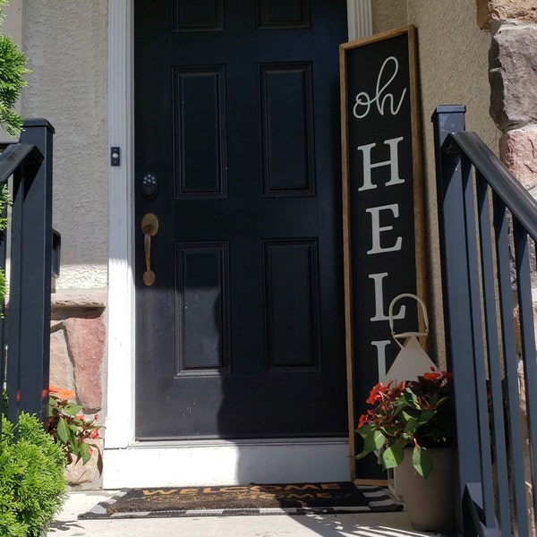 Oh Hello Porch Board - Etsy