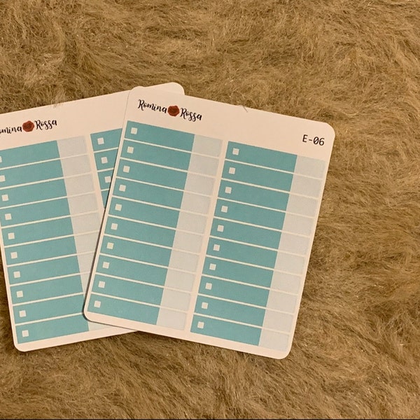 Budget Expense Stickers | Custom Color - Etsy