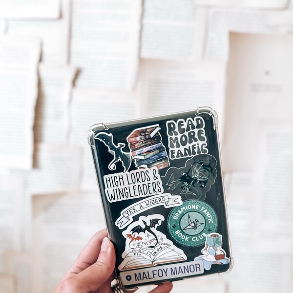 Dramione Sticker Fanfic AO3 Merch for Kindle Decor Bookish Inspired ...