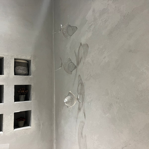 Whale Mobile Kinetic Sculpture, 4 Whale Sculpture Modern Home Decor ...