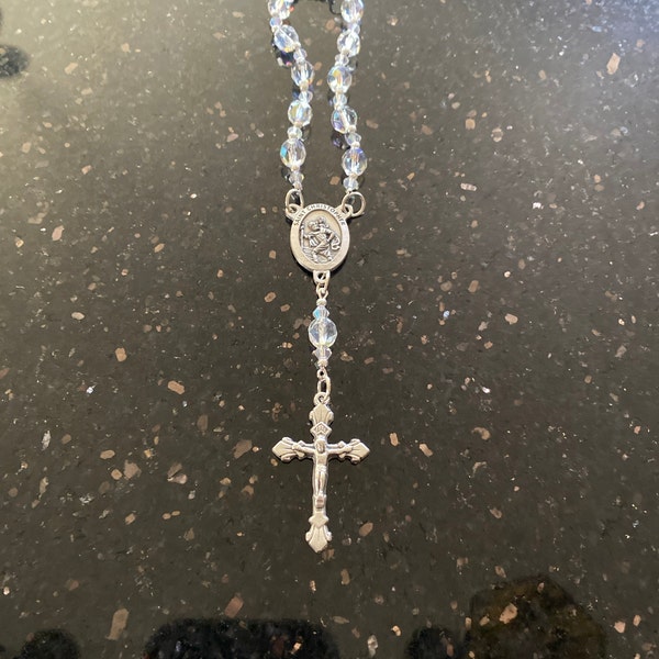 One Decade Pocket Rosary Miniature Rosary Mini Rosary Small Rosary ...