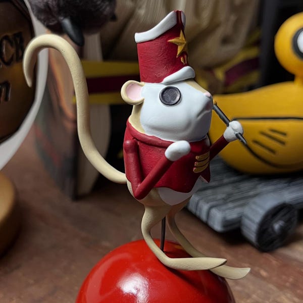 Ringmaster Circus Mouse Mice Figure - Etsy