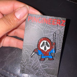 Betty Boop Ghostface Scream Horror Halloween Enamel Pin - Etsy