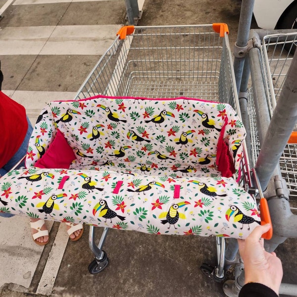 Shopping Trolley Liner PDF Sewing Pattern, Shopping Cart, Cart Liner ...