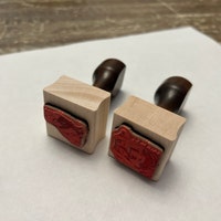 School Bus Wooden Rubber Stamp - Etsy