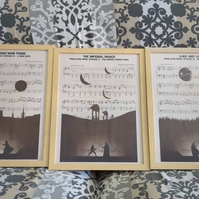 Star Wars Planets Travel Poster Set Mid Century Travel Poster Set 24 ...