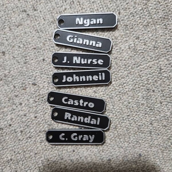 Customized Name Tag, Badge, Name Plate, Sign - Etsy