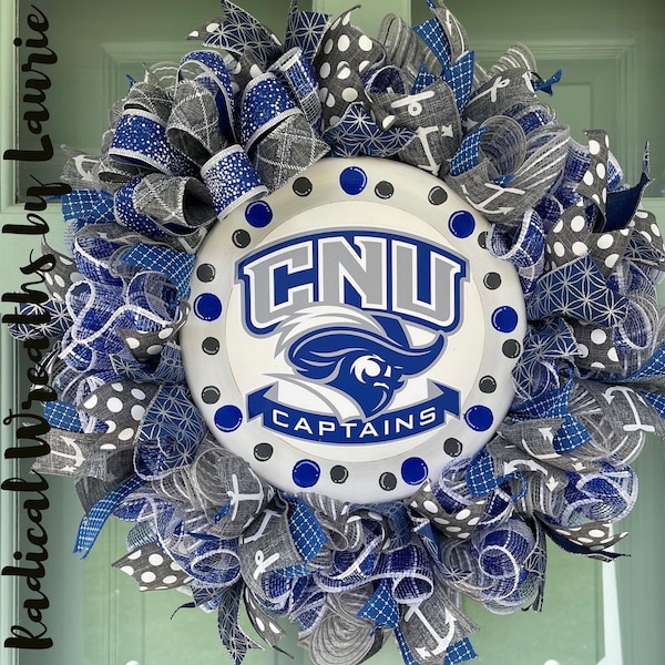 Christopher Newport University Captains CNU Vinyl Mascot Decal Sticker ...