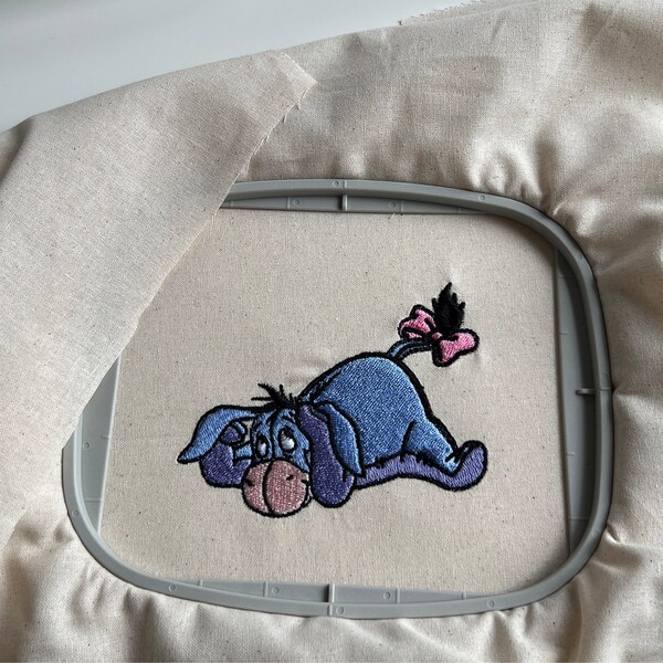 Winnie the Pooh Eeyore Embroidery Design, 4x4 and 5x7 Hoop Embroidery ...
